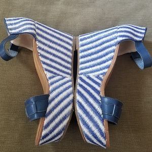 BC Footwear | Shoes | Bc Striped Wedge Sandals | Poshmark